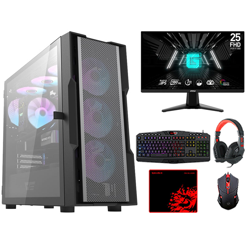 Buy i5 GAMING PC, i5-14400F, RTX 3060 12GB, Windows 11 Pro With MSI 24 ...