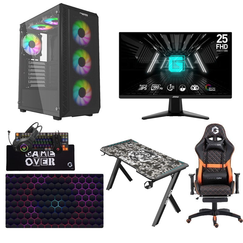 Buy i5 Gaming PC, i5-12400F, RTX 4060 8GB, Windows 11 Pro Gaming Setup ...