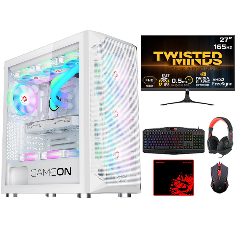 Buy i5 GAMING PC, i5-12400F, RTX 3050 8GB, Windows 11 PRO with Twisted ...