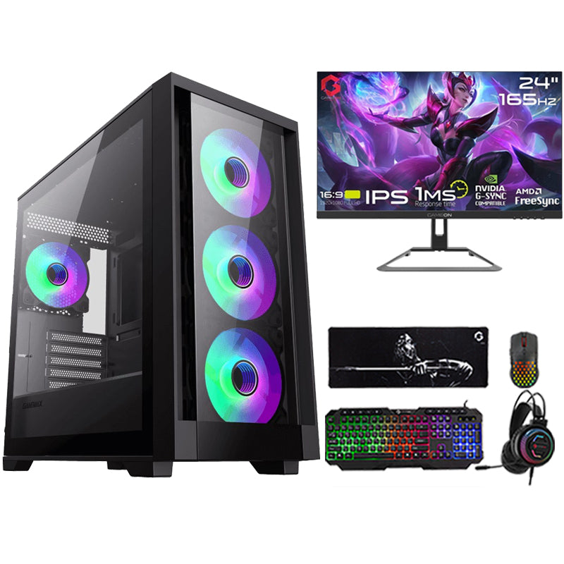 Buy i5 GAMING PC i5-12400F, RTX 3050 8GB, Windows 11 PRO with GAMEON 24 ...