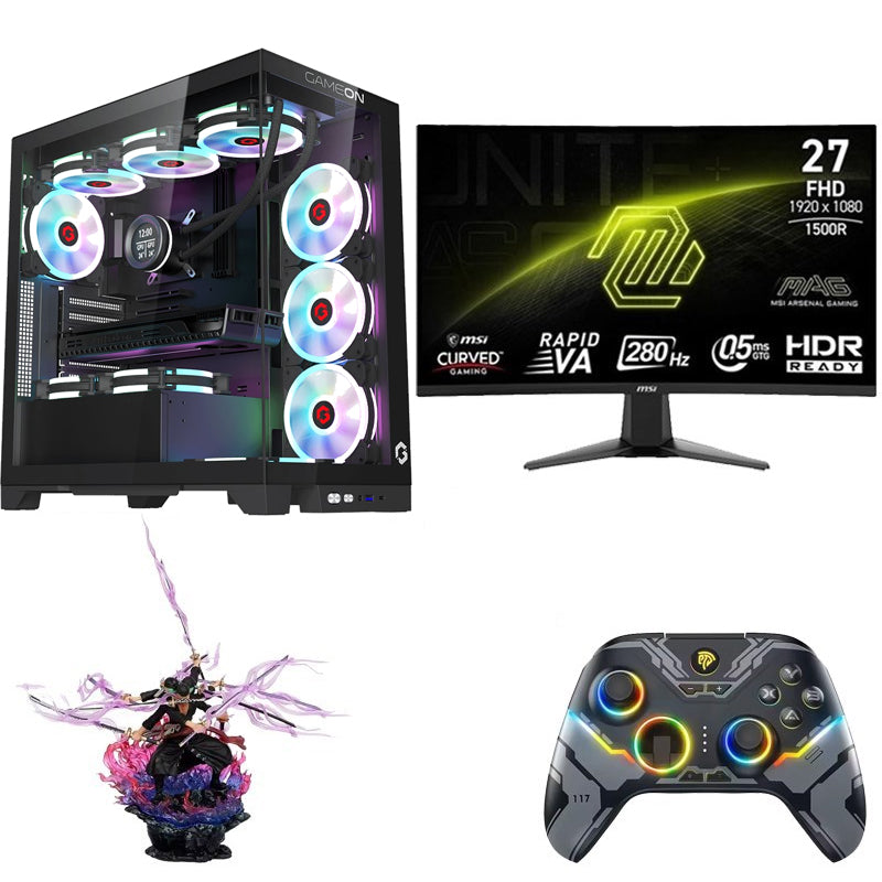 Buy i7 Gaming PC, i7-14700F, RTX 5070 12GB, Windows 11 Pro Bundle ...