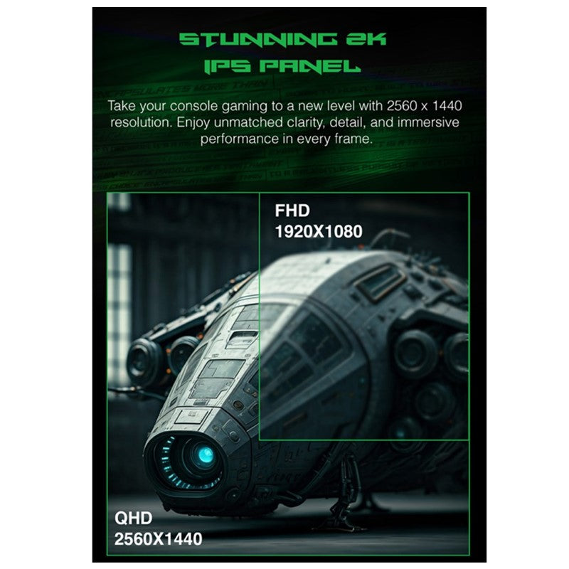 Buy SharX QUEST Gaming Suitcase (PQ-24Q165I) – 24” QHD Monitor ...