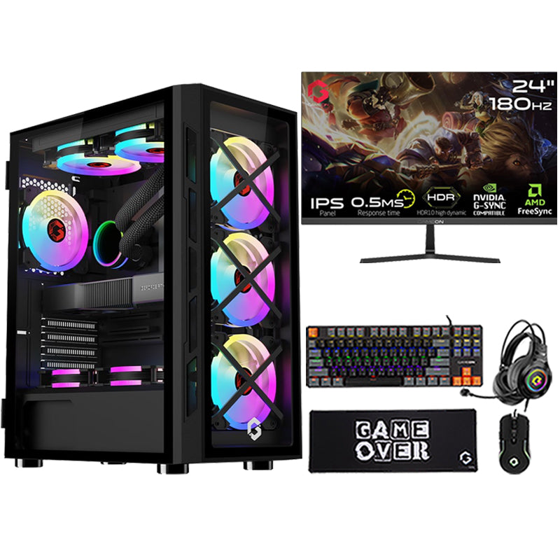 Buy i5 GAMING PC i5-12400F, RTX 4060 8GB, Windows 11 PRO with GAMEON ...