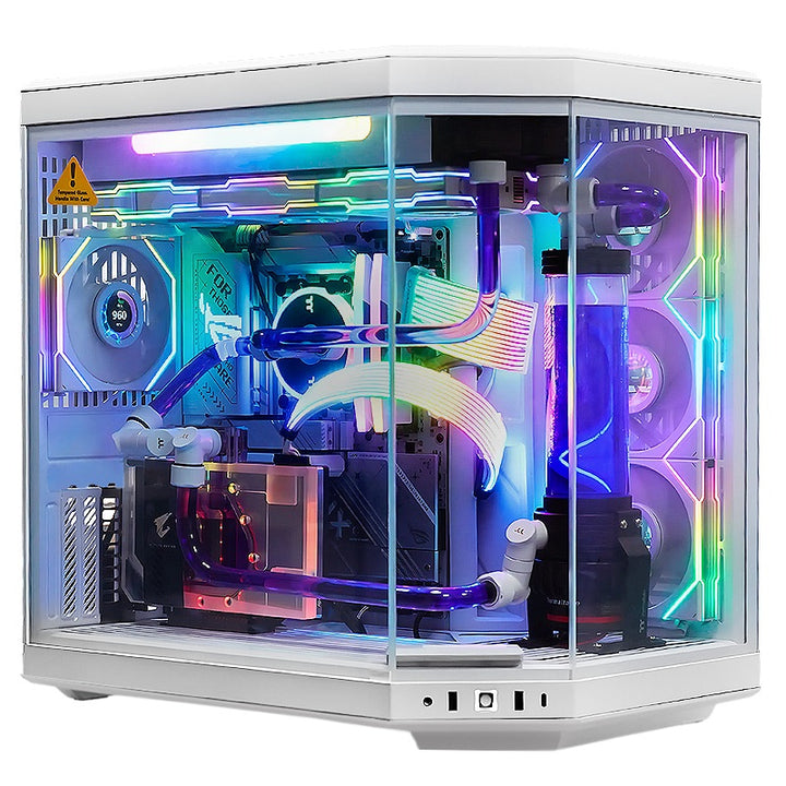 Custom Loop Gaming PC, Ryzen 7 9800X3D, RTX 5080 16GB, Windows 11 Pro