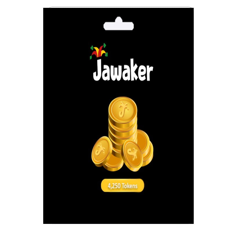 Buy Jawaker Digital Card 4250 Token Online in Kuwait, Best Price at ...