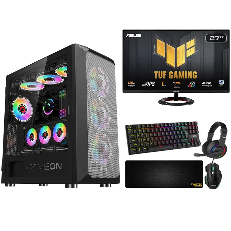 Buy i5 Gaming PC, i5-14400F, RTX 5070 12GB, Windows 11 Pro with Asus ...