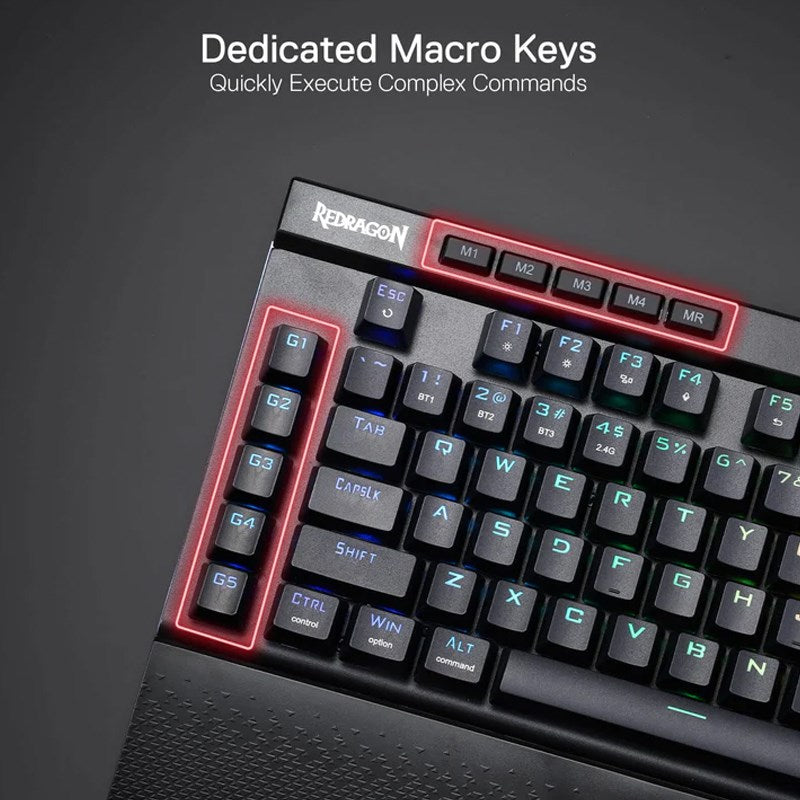 Buy Redragon K587 RGB MAGIC-WAND PRO Mechanical Gaming Keyboard Online ...
