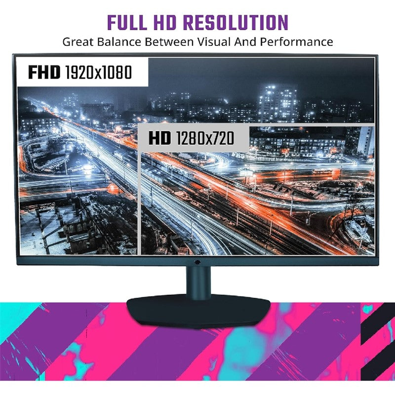 اشتري Cooler Master GM27-FFS Gaming Monitor, Black, 27-Inch, Low Blue Light, Dynamic Overdrive ...