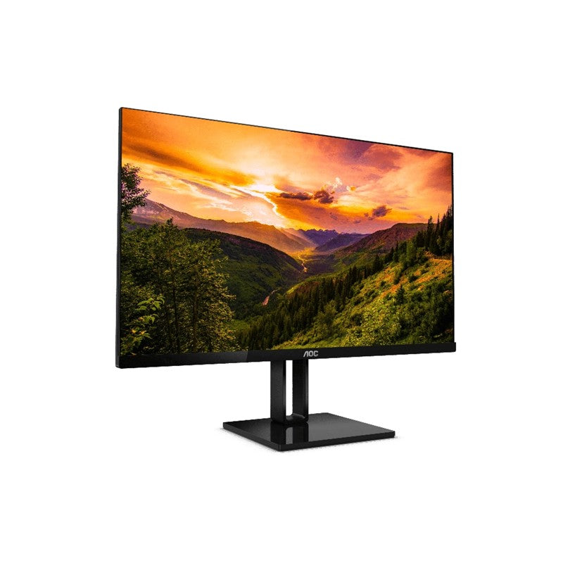 Buy AOC 27V2Q Gaming Monitor, Black, Low Blue Mode, Zero Edge, Ultra ...