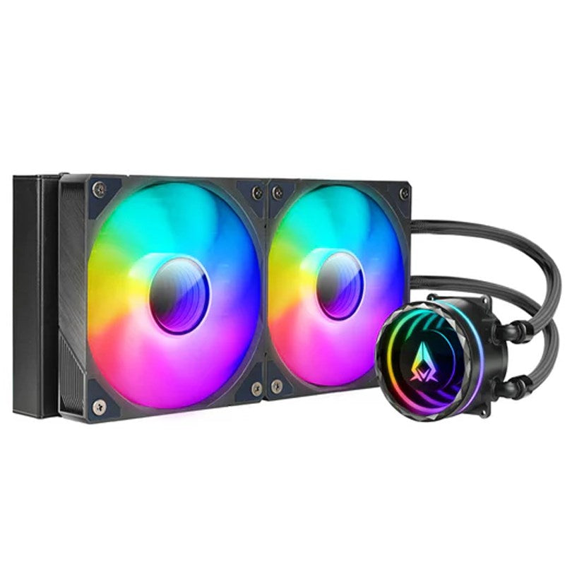 Buy AZZA BLIZZARD PRO 240 mm RGB AIO Liquid CPU Cooler - Black Online ...