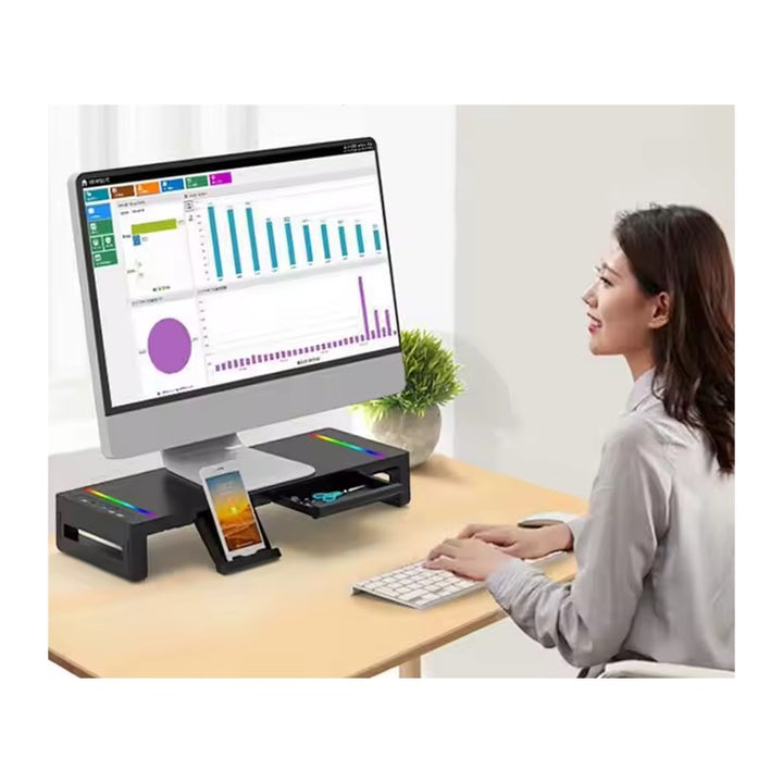 Gadgeton Multifunctional Monitor Stand | Blink Kuwait
