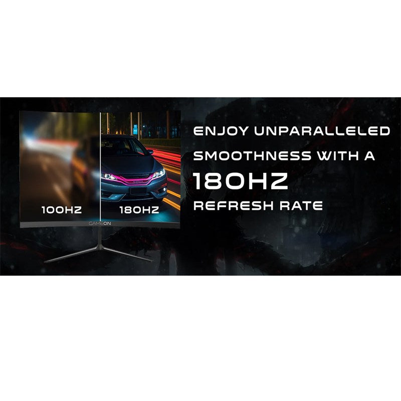 GAMEON GOC27Q180VA 27" QHD, 180 Hz, MPRT 0.5 ms, HDMI 2.1, VA Panel Cu