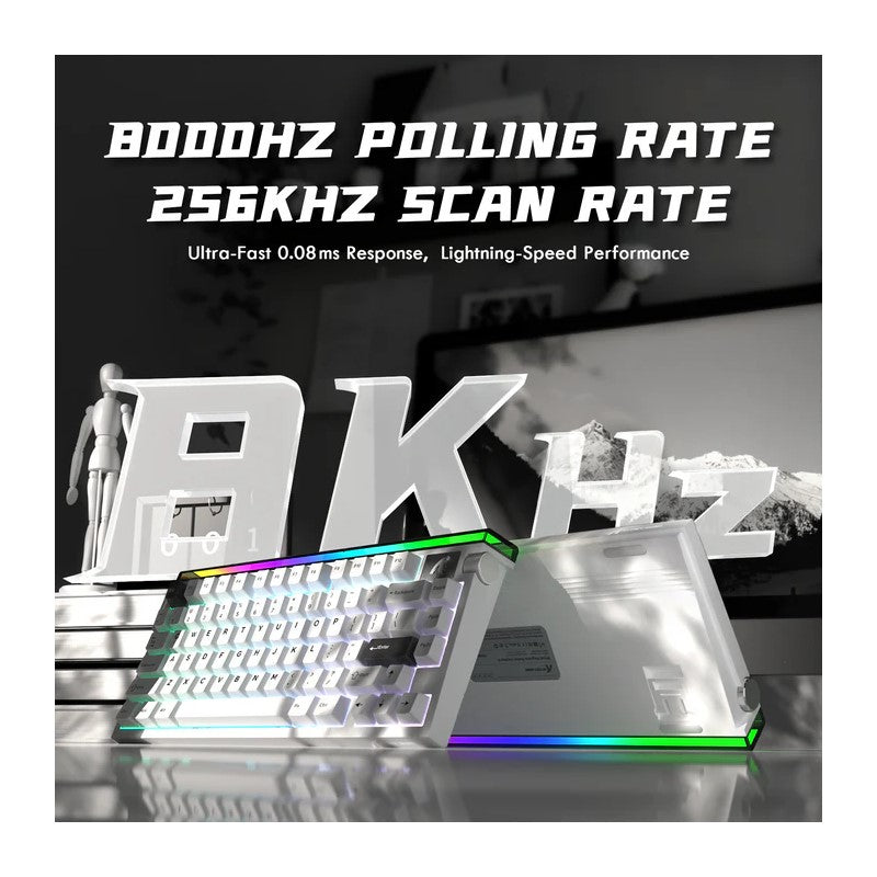 اشتري ATTACK SHARK R85 HE Rapid Trigger 75% Wired 8KHz Magnetic ...