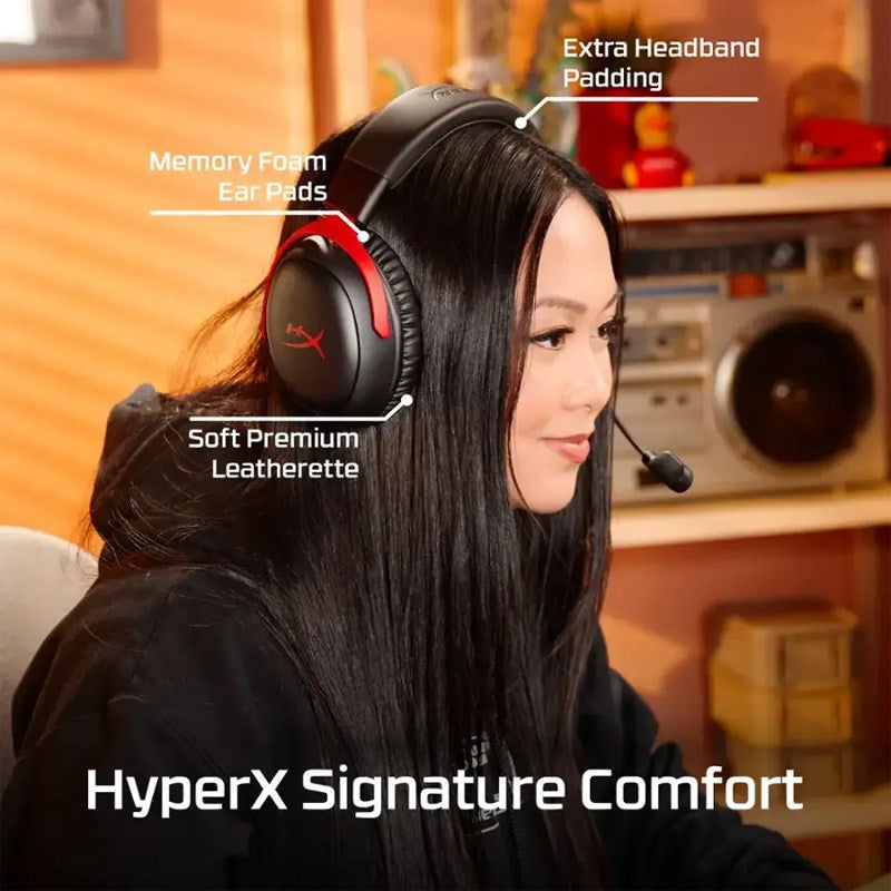 Buy HyperX Cloud III S Wireless Gaming Headset for PC, Mac, PS4/PS5 ...