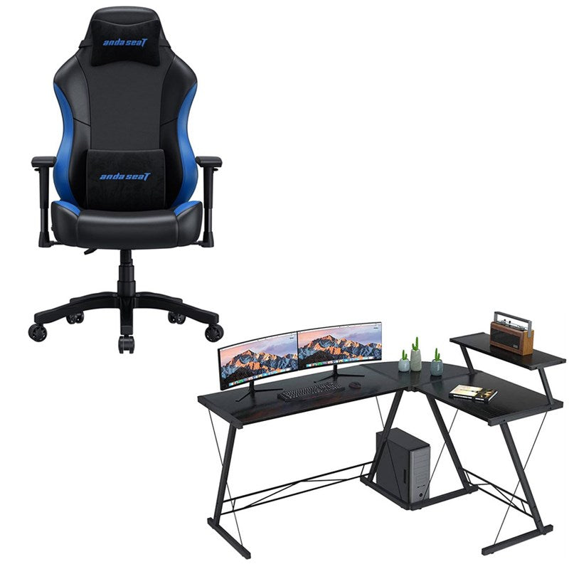Buy Anda Seat Luna Series Gaming Chair Large + GAMEON L-Shaped Slayer I ...