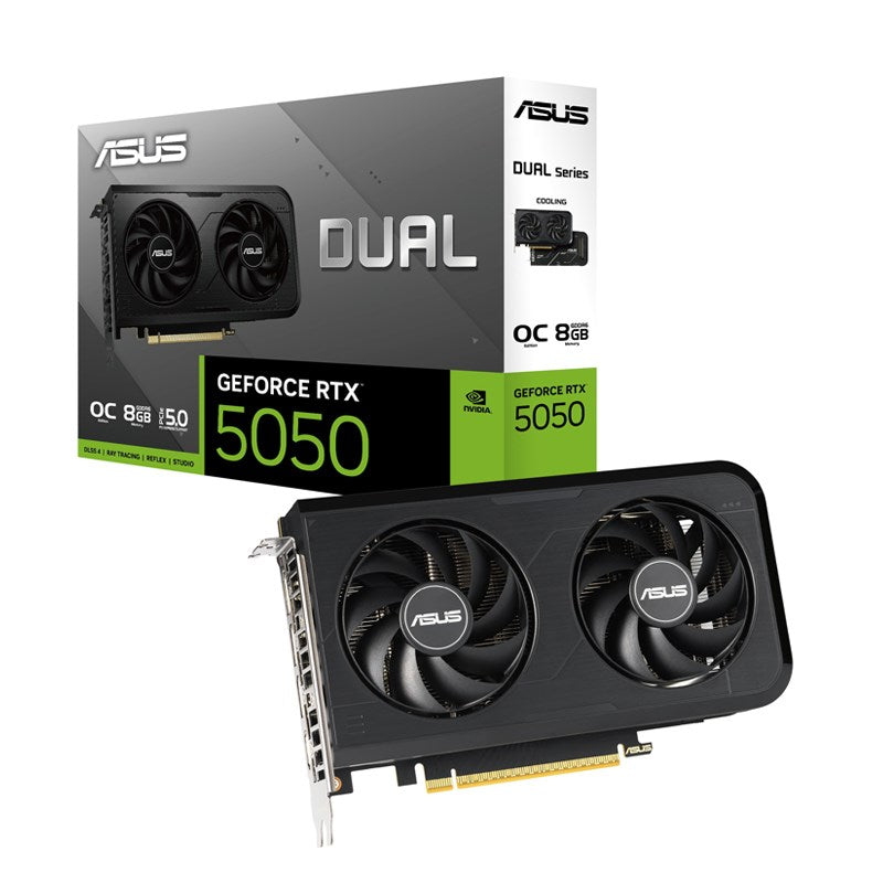 Buy Asus Dual GeForce RTX 5050 OC 8GB GDDR6 Gaming Graphics Card- Black ...