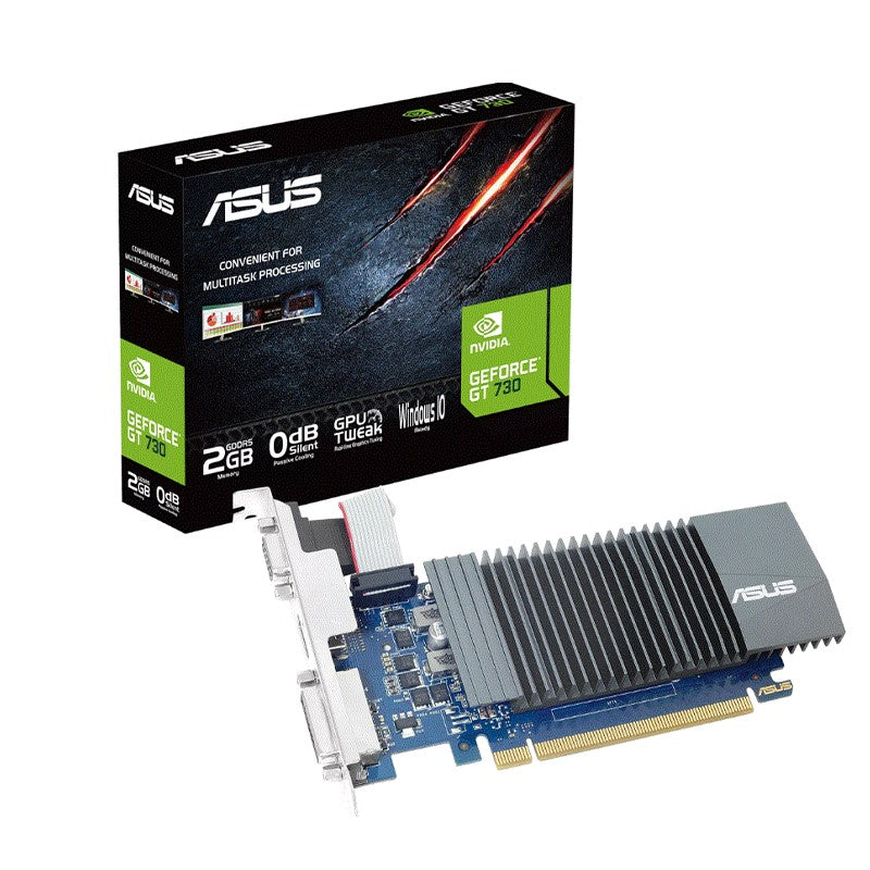 Asus GeForce GT 730 2 GB GDDR5 Low Profile Graphics Card