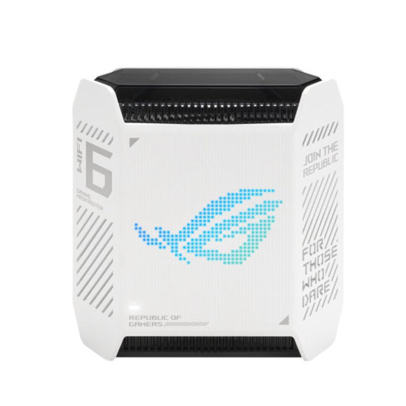 ASUS ROG Rapture GT6 Tri-Band Wi-Fi 6 Mesg Gaming Router, 2.5Gbps Port