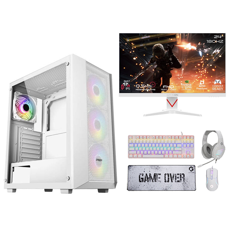 Buy Ryzen 5 Gaming PC, Ryzen 5 9600X, RTX 5060 8GB, Windows 11 Pro With ...