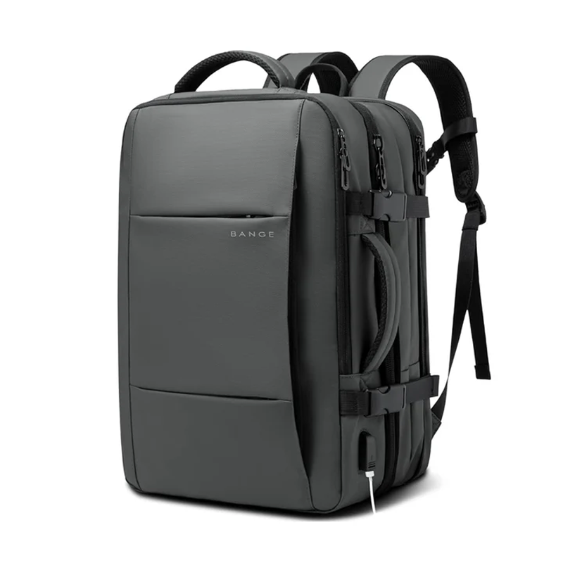 Buy BANGE Travel Backpack Business Backpack School Expandable USB Bag ...