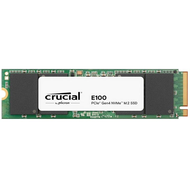 Crucial E100 1 TB M.2 NVMe PCIe Gen 4.0 NVMe Internal SSD