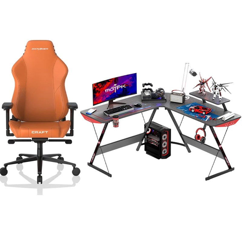 Buy DXRacer Craft Pro Classic Gaming Chair - Orange With Free GAMEON L ...