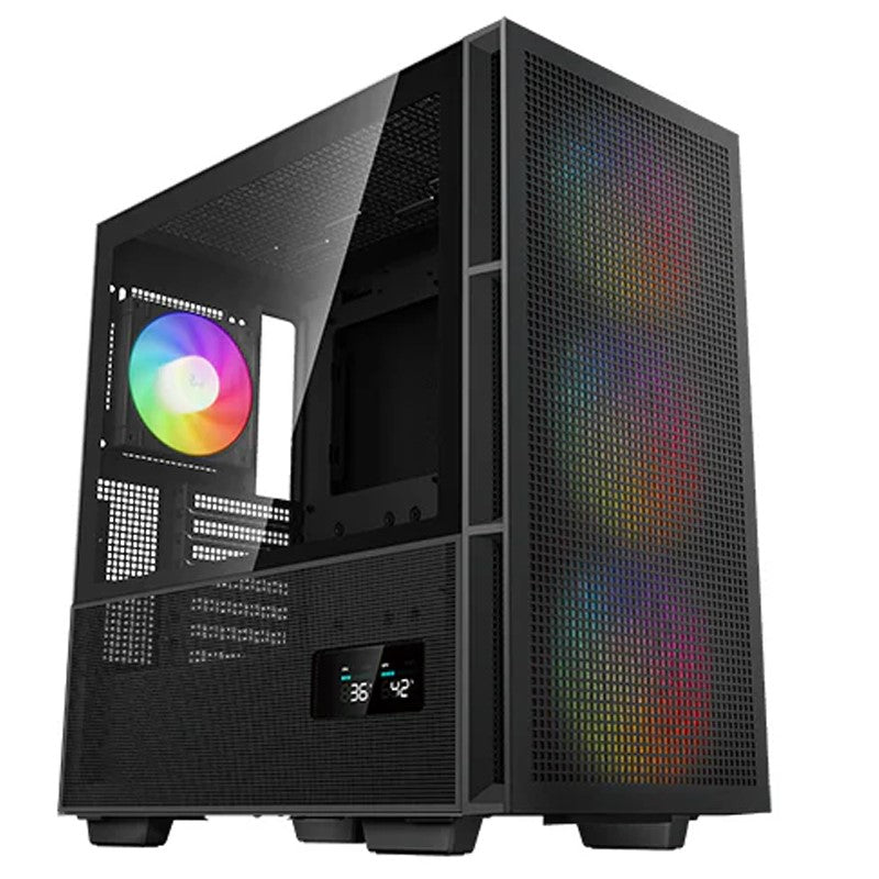 DeepCool CH560 DIGITAL E-ATX Mid Tower Gaming Case - Black