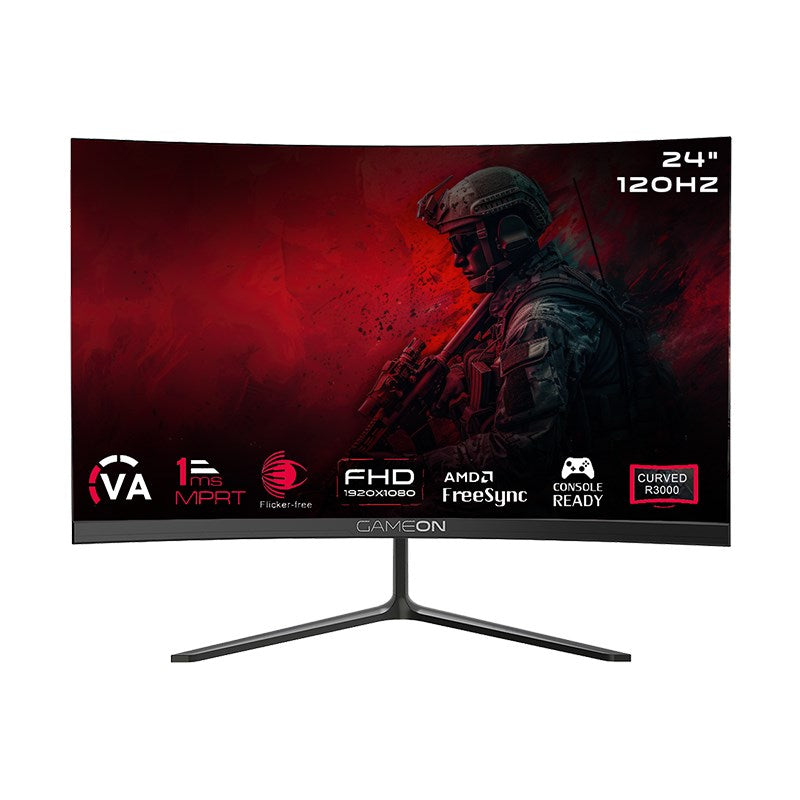 Buy GAMEON GOC24F120VA 24" FHD, 120 Hz, MPRT 1 ms, HDMI 2.1, VA Panel ...