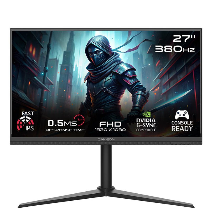 GAMEON GOMP27FHD380IPS Midnight Pro Series 27" FHD, 380 Hz, MPRT 0.5 m
