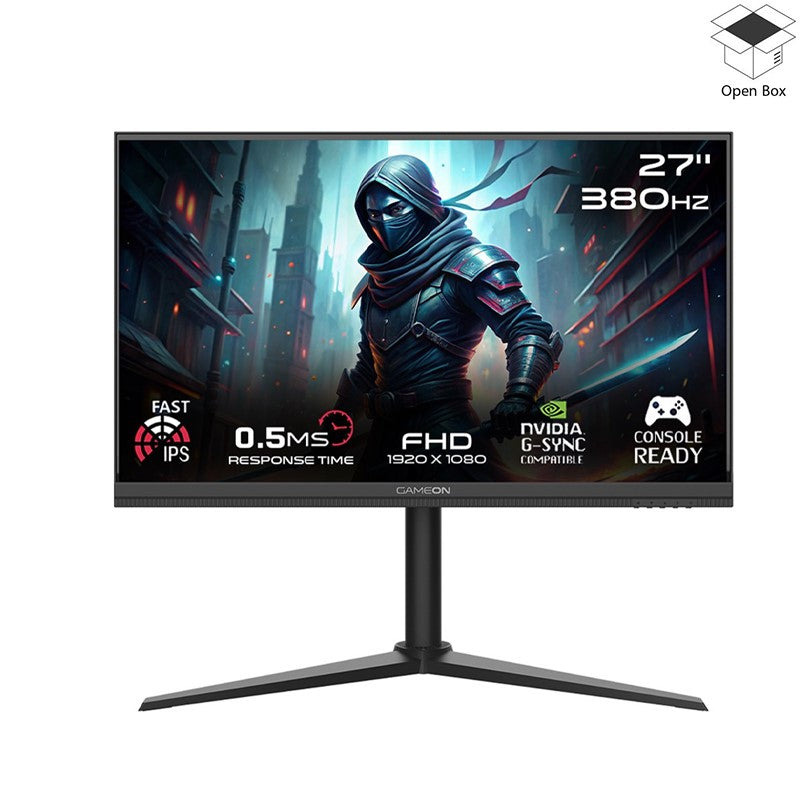 GAMEON GOMP27FHD380IPS Midnight Pro Series 27" FHD, 380Hz, MPRT 0.5ms,