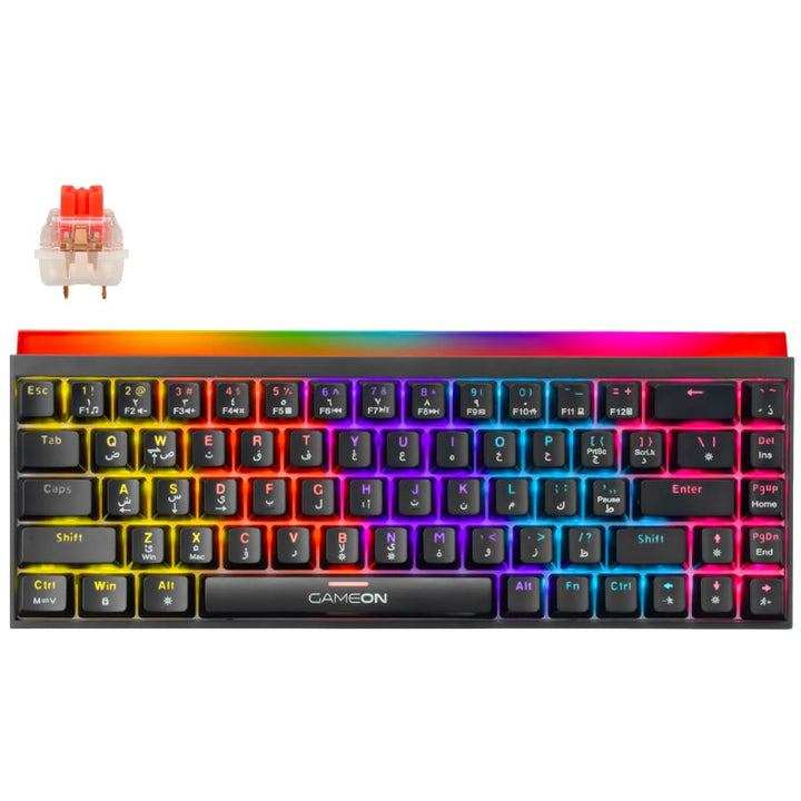 GAMEON PRIMEX Series GO-MK260-RS 60% RGB Mechanical Wired Gaming Keybo