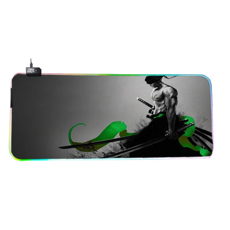 Buy Forsa GMS-WT-5-3 One Piece RGB Gaming Mousepad - Roronoa Zoro ...