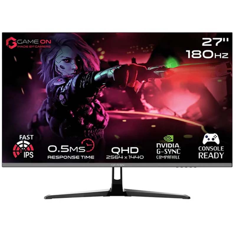 Buy GAMEON GOPS27QHD180IPS 27" QHD, 180Hz, 0.5ms Fast IPS Gaming ...