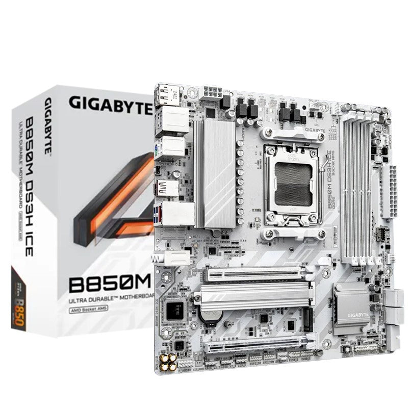 Buy Gigabyte B850M DS3H ICE AMD AM5 DDR5 M-ATX Gaming Motherboard ...