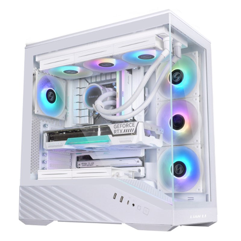 Buy LIAN LI Vector V100 E-ATX Mid Tower Gaming Case - White (4 ARGB ...