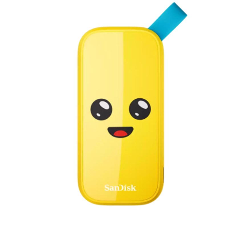 أشتري SanDisk 1 TB Fortnite Portable SSD, Peely Edition - Up to 800 MB ...