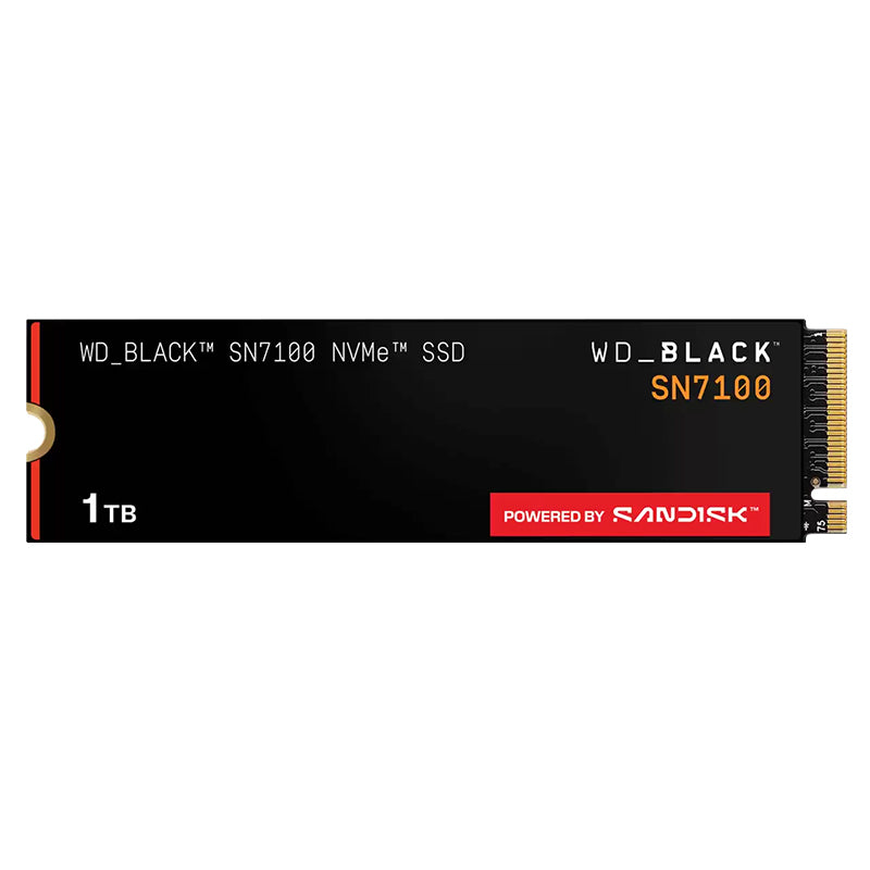 WD BLACK 1TB SN7100 NVMe M.2 Internal SSD